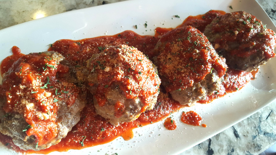 Monster Meatballs with Marinara Sauce - Laura Rinke