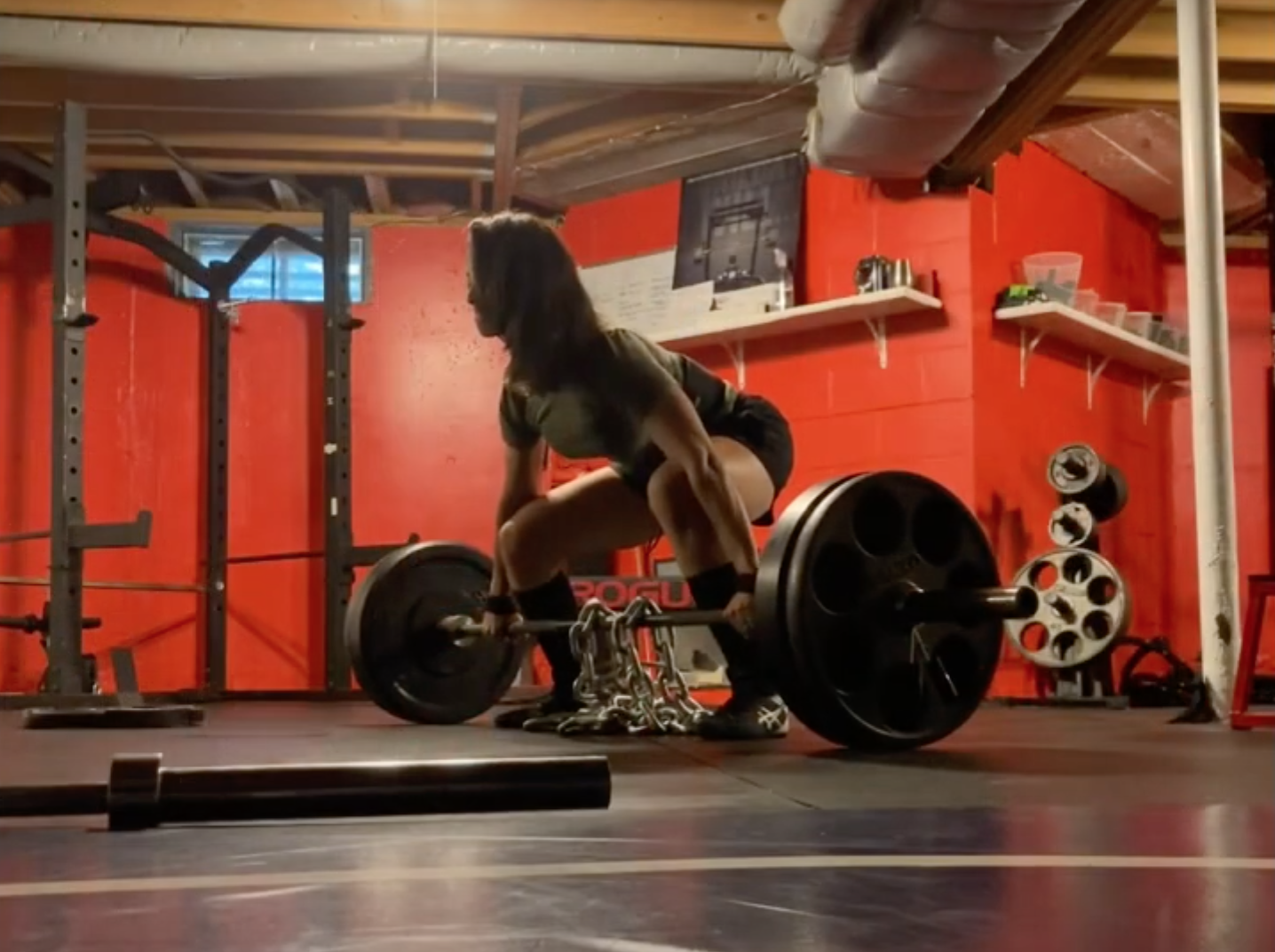 Shaped Deadlifts (Wide Grip Wide Stance) - Laura Rinke